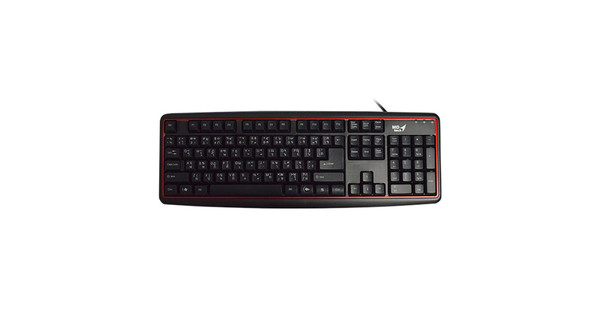 KEYBOARD MD-TECH KB-338 RED-BLACK USB J.I.B.-J.I.B. COMPUTER GROUP CO.LTD.