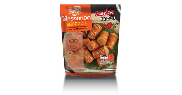 EZY TASTE ไส้กรอกทอดรสทอดมันพร้อมน้ำจิ้ม 105 กรัม 7 Eleven by WeFresh