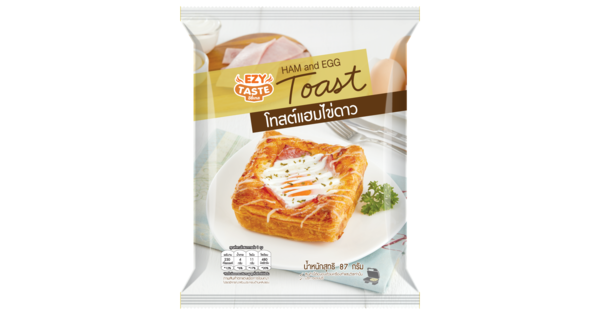 EZY Taste โทสต์แฮมไข่ดาว 82 กรัม 7 Eleven by WeFresh