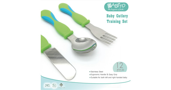 BABITO ช้อนส้อมมีด สำหรับเด็ก BABITO