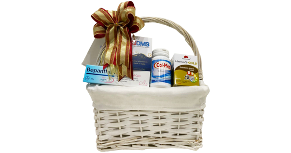 กระเช้าของขวัญเพื่อสุขภาพสำหรับคุณแม่ Maternity basket size S (กระเช้า ...