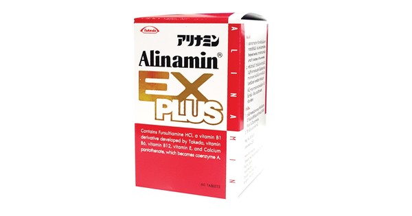 ALINAMIN EX PLUS 120 เม็ด อะลินามิน เอ็กซ์ พลัส 365wecare