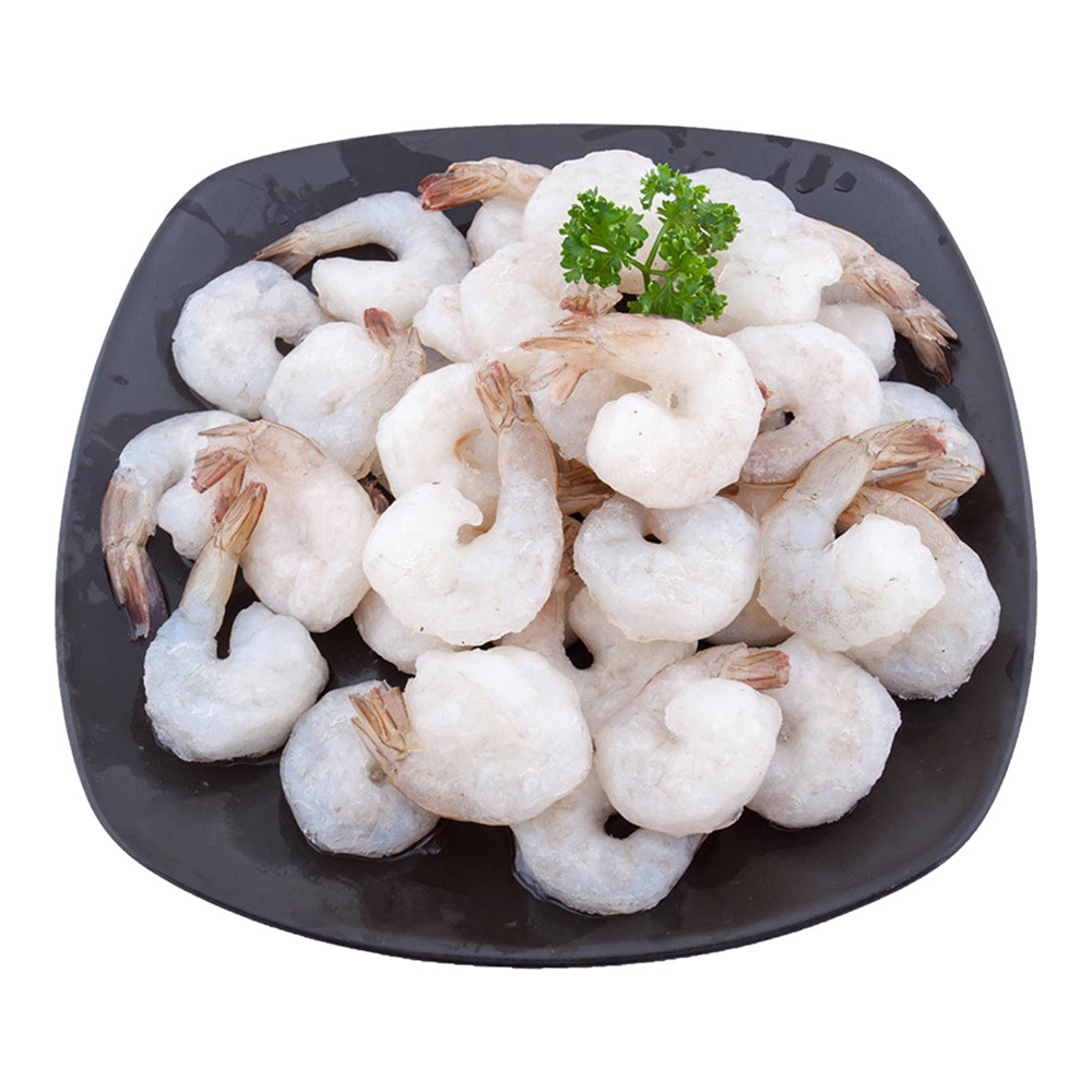 FZ RAW PEELED DEVEINED TAIL ON WHITE SHRIMP (31/40 LB) 1KG กุ้งขาว ปอก ...
