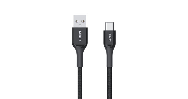 AUKEY สายชาร์จเร็ว USB-C / TYPE-C Elite Kevlar Cable สายชาร์จ USB-C สาย ...
