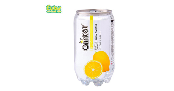 Glinter Softdrink Lemon Flavour 350Ml. (Pack4) Cute Products Plus