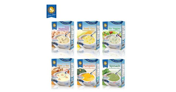 เลดี้แอนนา ซุป รวม 6 รสชาติ Lady Anna Soup Mixed 6 flavor (6 กล่อง ...