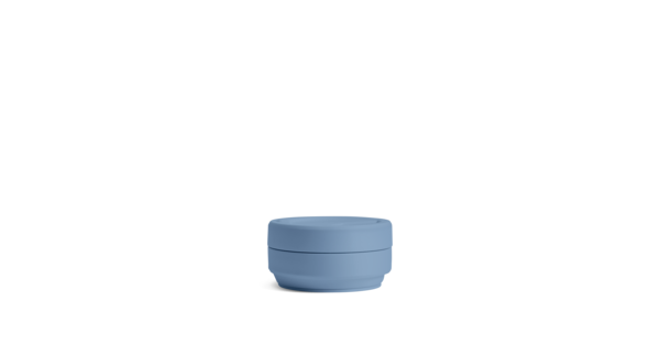 STOJO แก้ว Pocket Cup 12 oz - Steel Blue Stojo