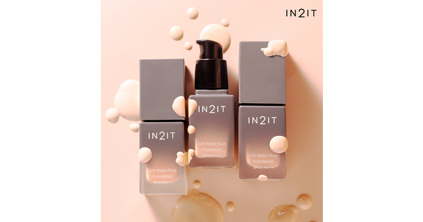 In2It Soft Matte Fluid Foundation SPF30 PA+++ In2It