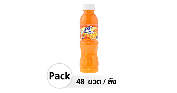 ดีโด้ น้ำส้ม 225 ml. (48 ขวด/ลัง) DeeDo FoodStar Official
