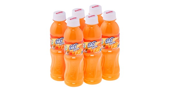 ดีโด้ น้ำส้ม 225 ml. (48 ขวด/ลัง) DeeDo FoodStar Official