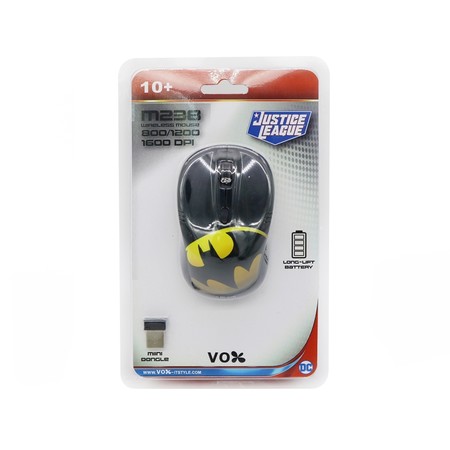 VOX Mouse wireless เมาส์ไร้สาย รูปแบทแมน NPP Enterprise