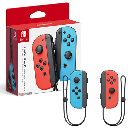 Nintendo Switch Joy-Con Controllers (Neon Red/Neon Blue ) Gameboy Shop