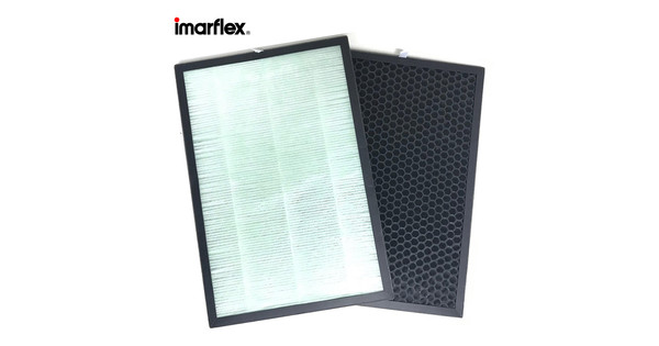Imarflex ฟิลเตอร์ HEPA และ ฟิลเตอร์ CARBON พัดลมฟอกอากาศ รุ่น F-C042R(FT) Imarflex